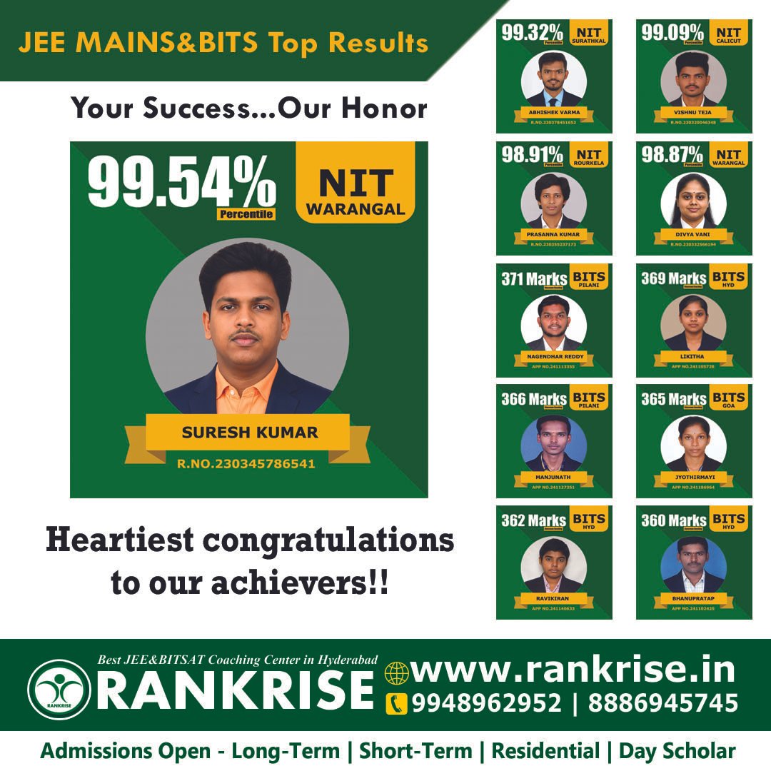 Best IIT-JEE Mains & NEET Coaching Institute in Hyderabad